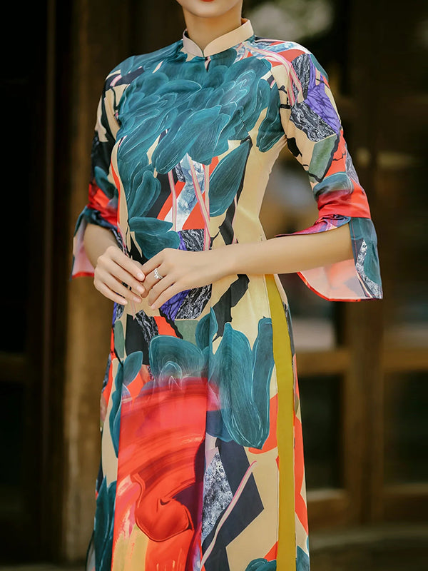 Elegant Vietnamese Ao Dai: Timeless, graceful, and stylish. – aodaistyle