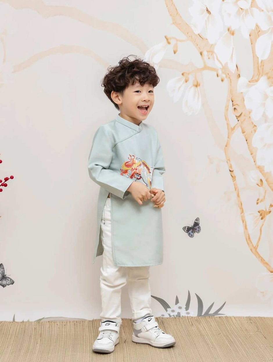 Vibrant Kids Ao Dai: Colorful, playful, and cultural. – aodaistyle